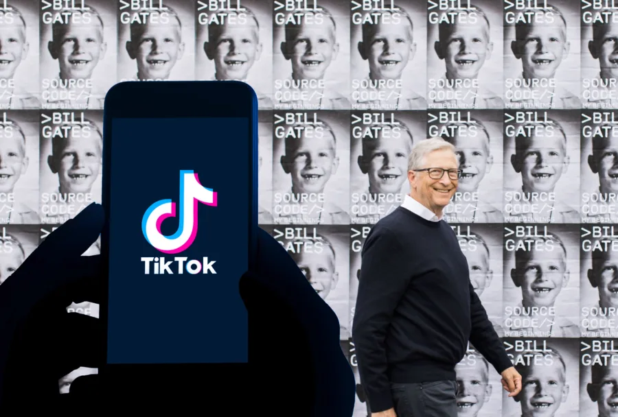 ¿Bill Gates comprará TikTok? Abre su cuenta para promocionar libro ...